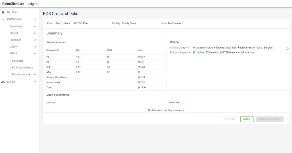 Business Intelligence Software for SNF | PointClickCare